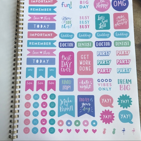 Clementine Paper Inc. | Office | Clementine 220 Elephant Flower Planner ...